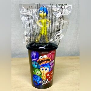Disney | Dining | Disney Pixar Inside Out 2 Drink Topper Joy Cup Lid ...